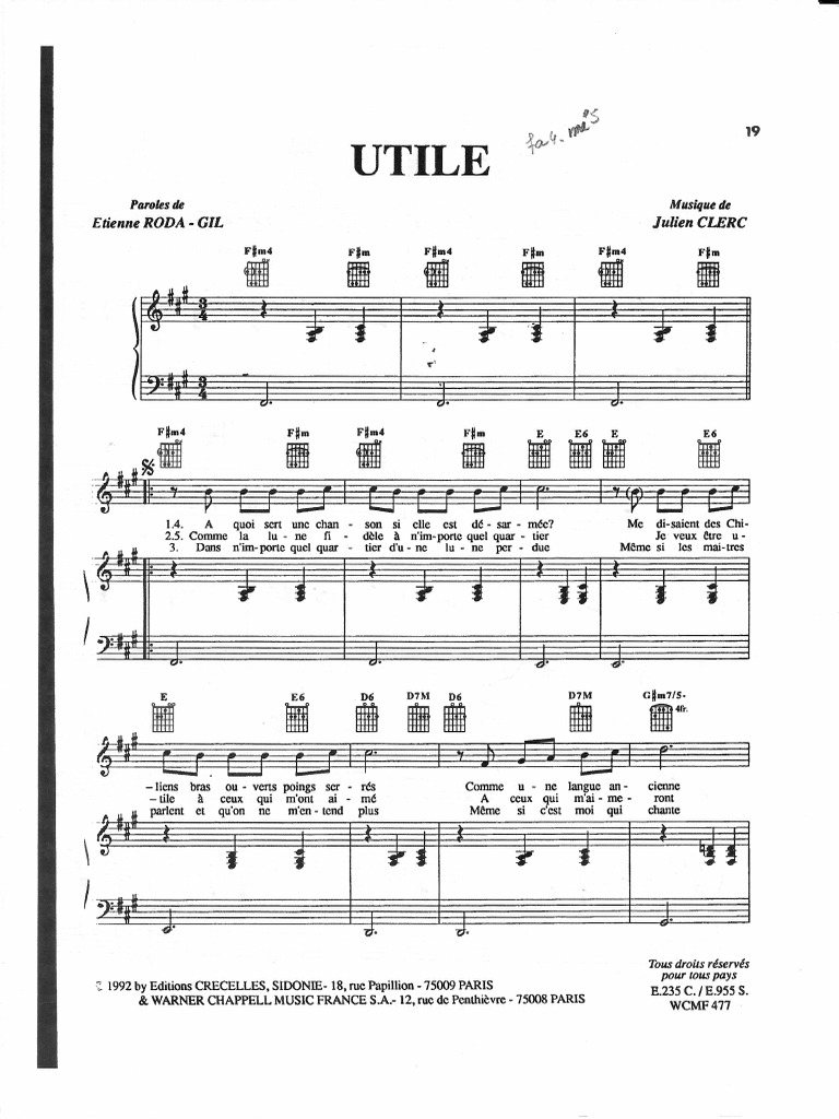 Clerc Julien - Utile | PDF