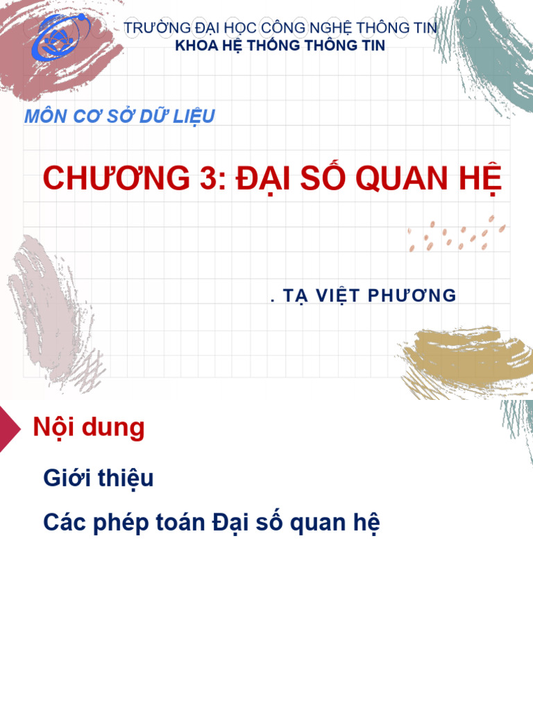Ch3_Dai So Quan He - Full-SV | PDF