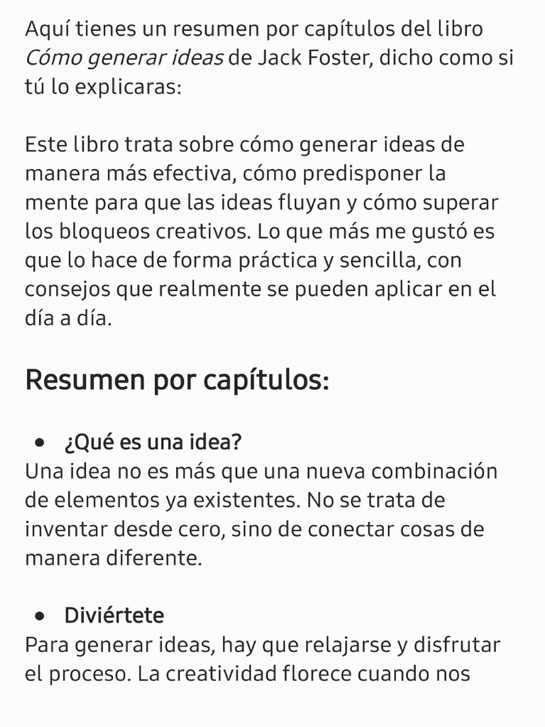 Como Generar Ideas - 250317 - 163017 | PDF