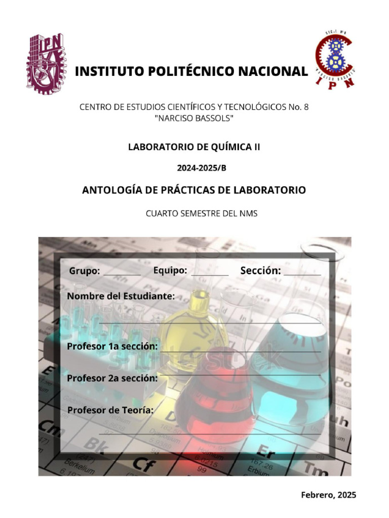 Manual - Qu-Mica Ii - 2025 | PDF | Redox | Química