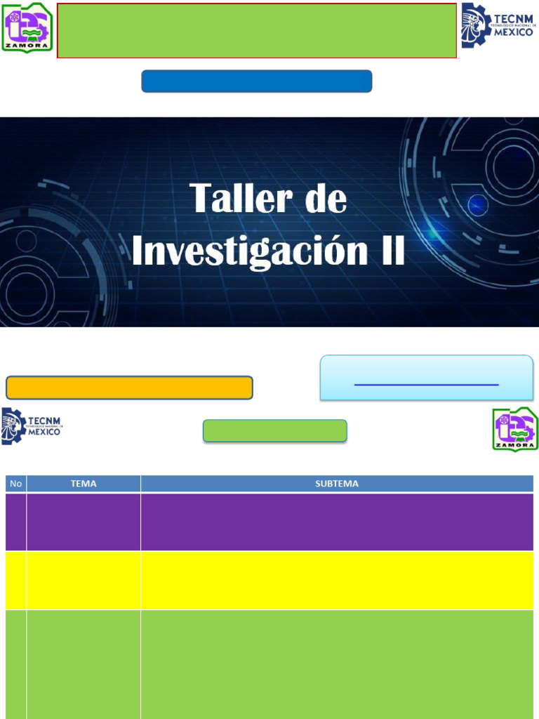Mat. Apoyo. Taller de Inv. Ii. 2024-2 | PDF | Cognición | Science