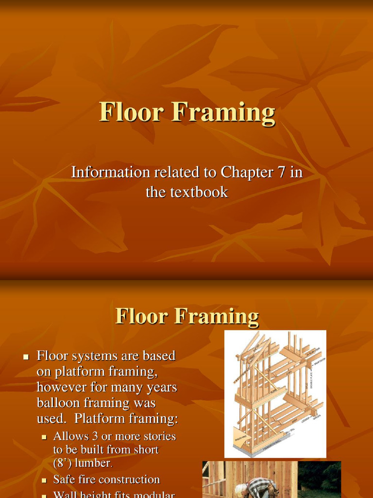 Floor Framing | PDF