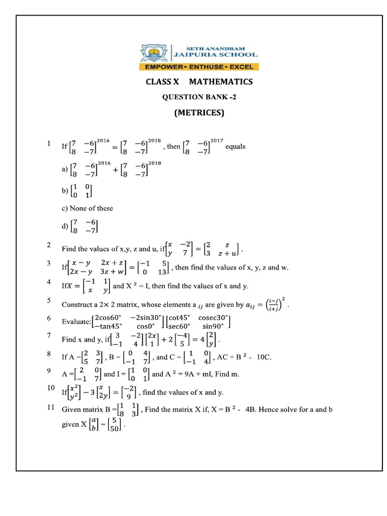 MATHS1 | PDF