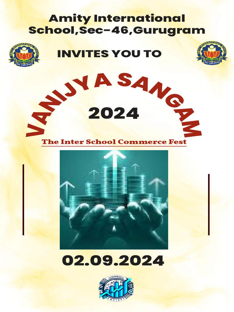 Vanijya Sangam 2024 Invitation | PDF | Economies