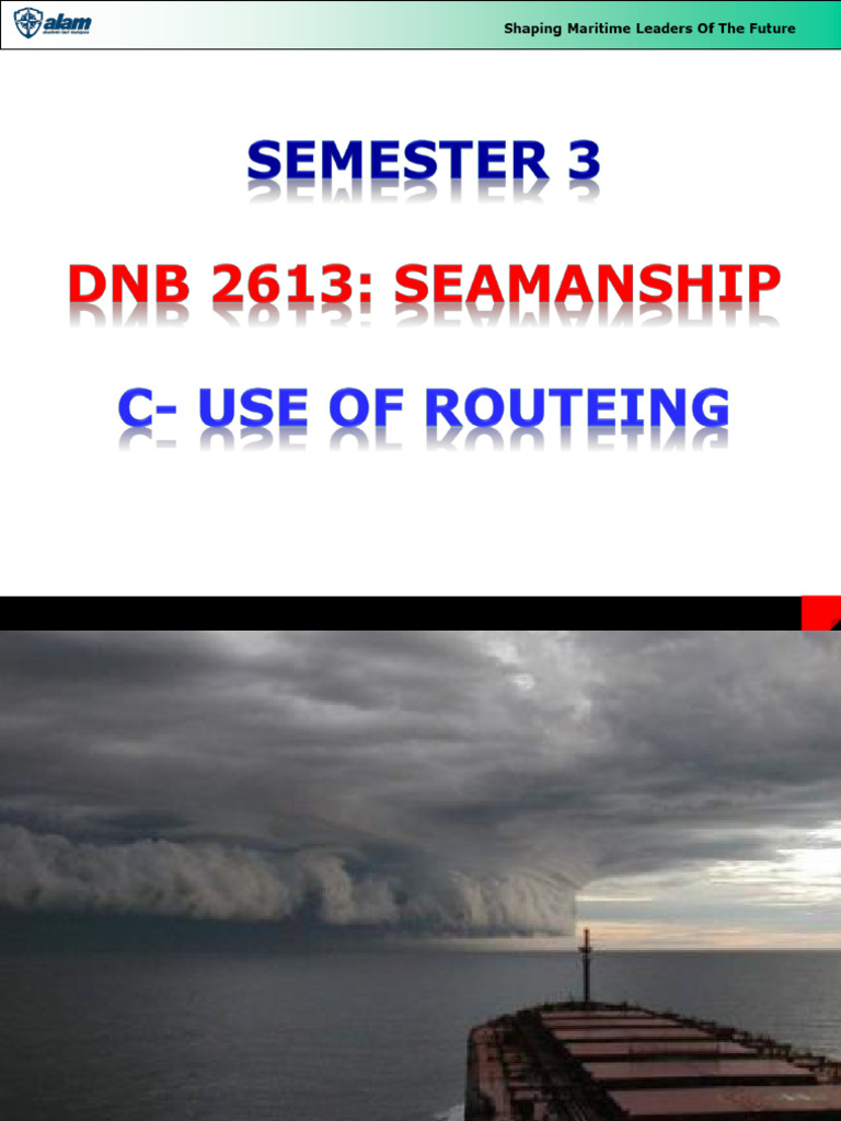 Weather Routing in Seamanship Training | PDF | Contour Line | Meteorology