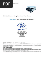 Weighing Scale User Manual | PDF | Pound (Mass) | Weight