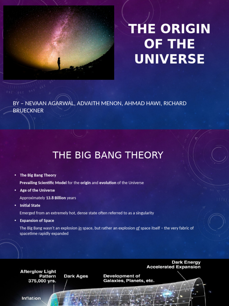 The Origin of the Universe | PDF | Big Bang | Universe