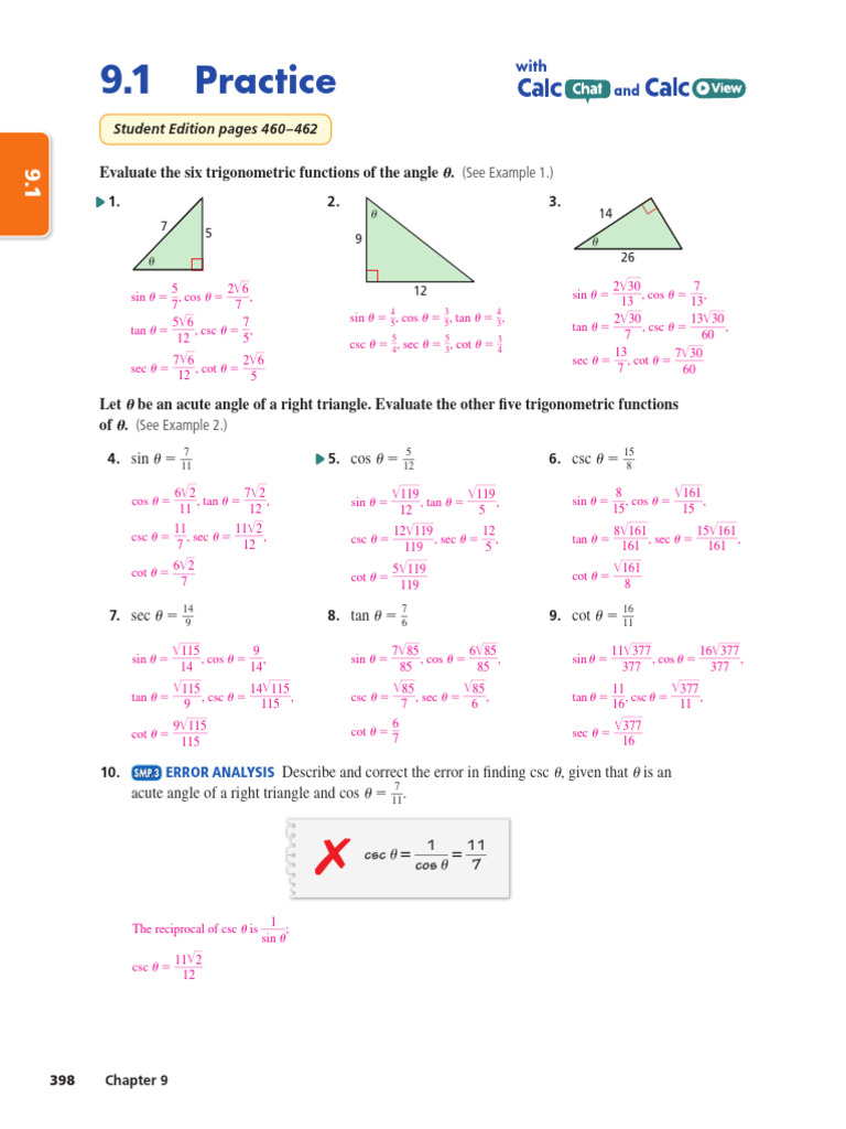 Multigenre Project Workbook | PDF | Circle | Trigonometric Functions