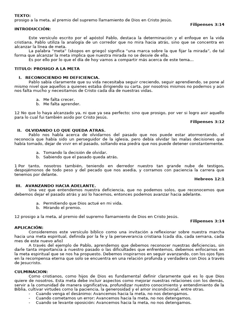 Prosigo A La Meta | PDF | Pablo el apóstol | Cristo (título)