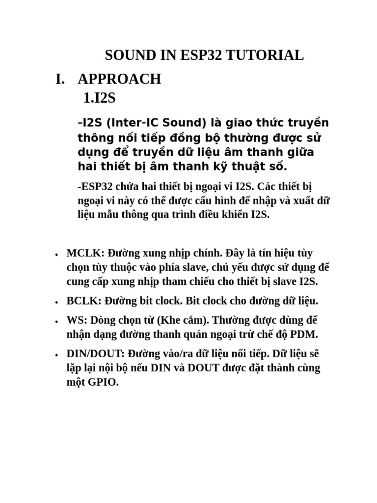 Sound in Esp32 Turial | PDF