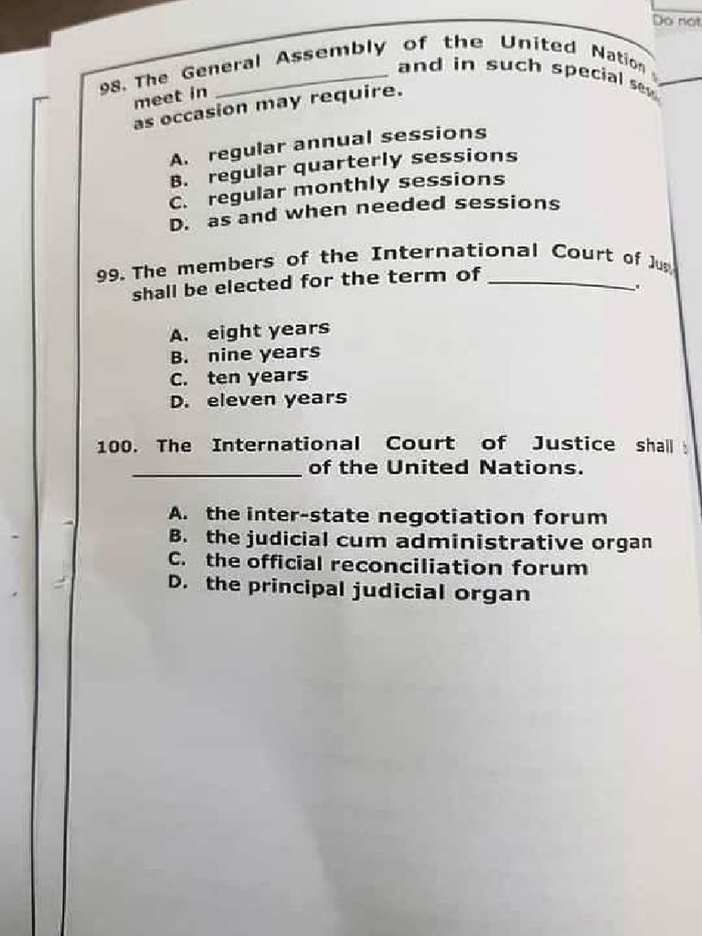 Lat Past Papers October 2021 | PDF