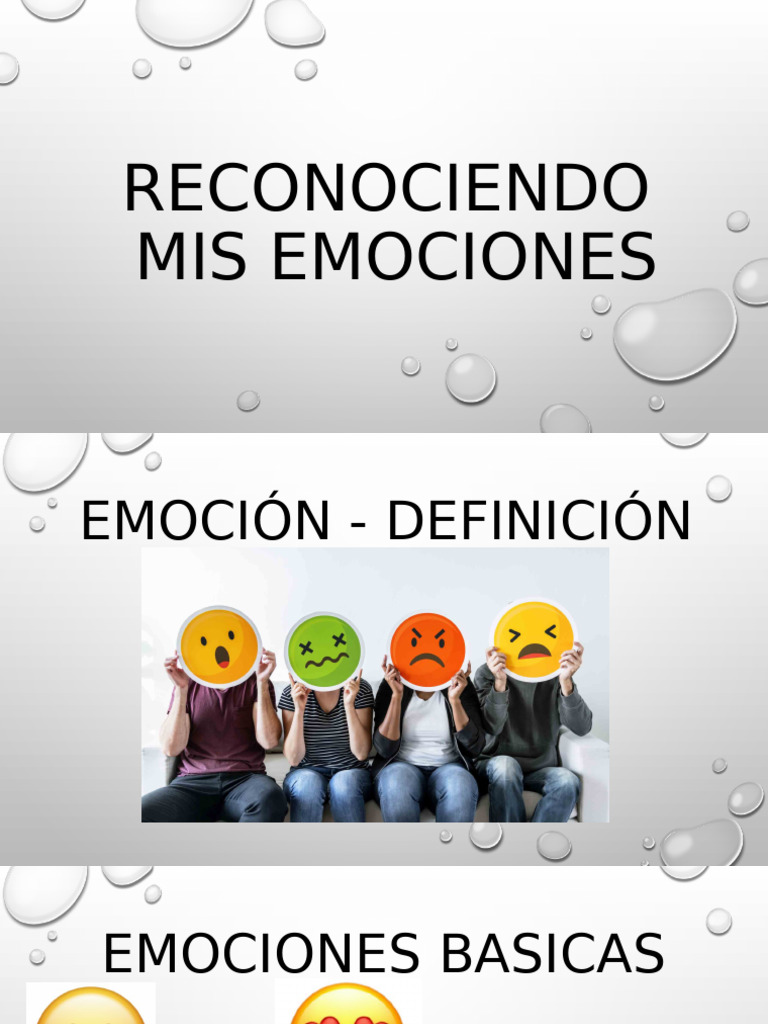 Reconocimiento De Emociones Y Sentimientos Pdf