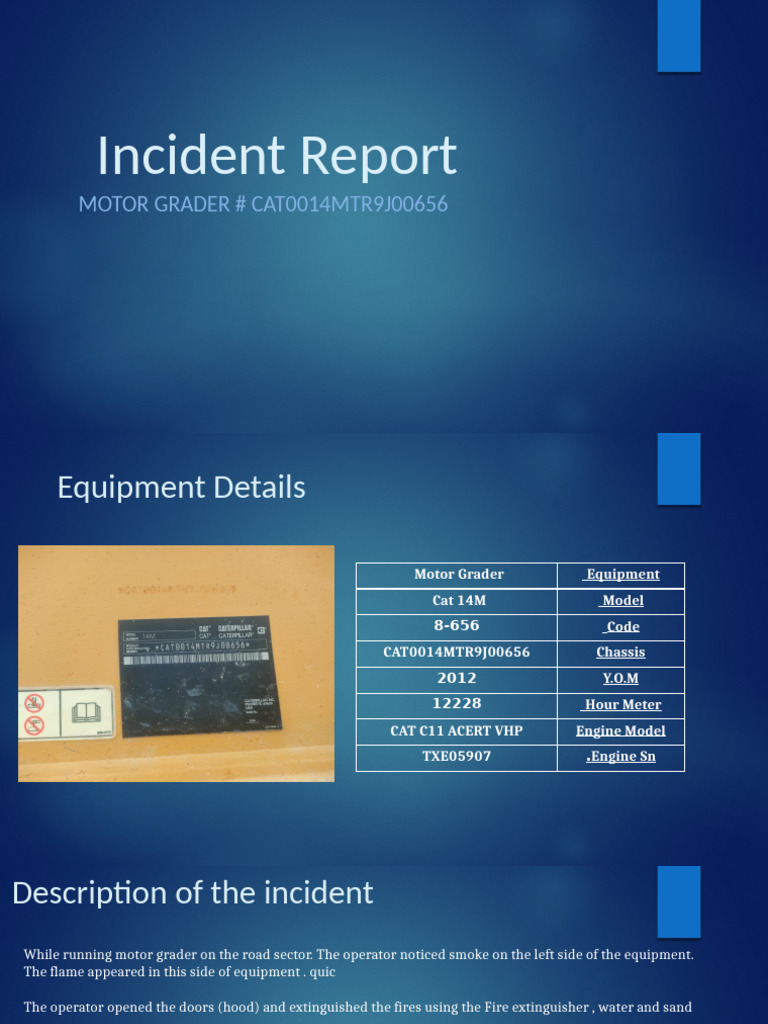 Incident Report Grader 8-656 | PDF