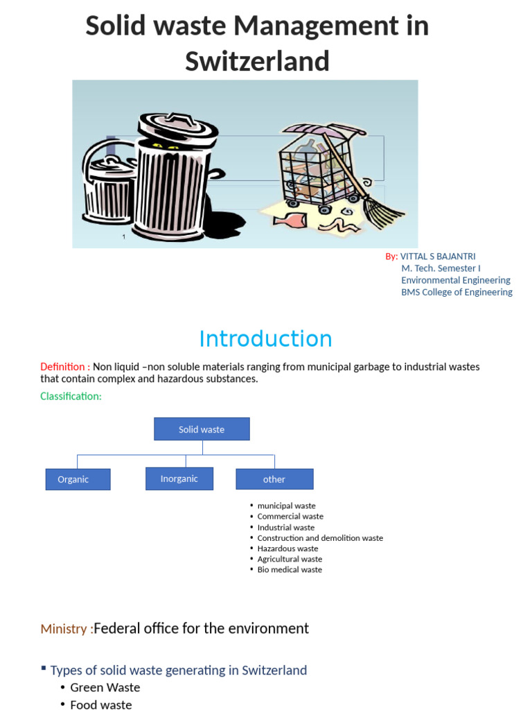 Solid Waste Switzerland | PDF | Waste Management | Waste