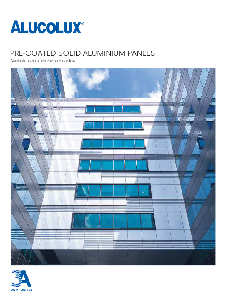Alucolux Brochure W o Shades | PDF | Secondary Sector Of The Economy ...