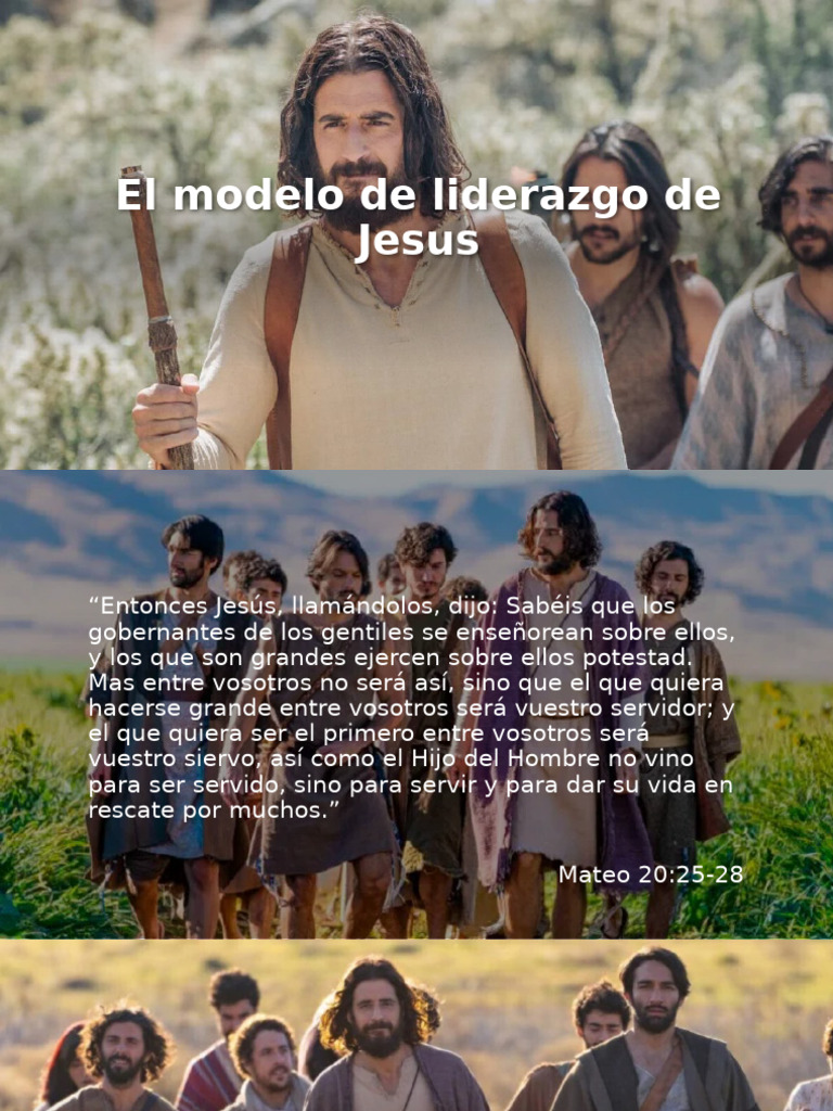 Jesús Modelo de Liderazgo | PDF