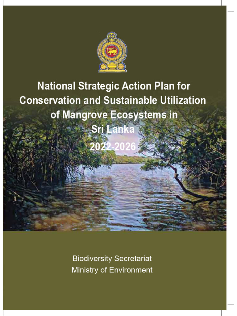 National Strategic Action Plan For Conservation and Sustainable ...