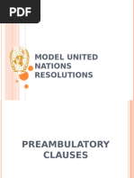 Preambulatory and Operative Clauses Cheat Sheet | PDF | United Nations ...