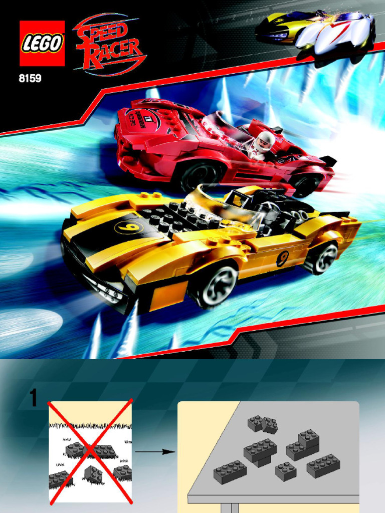 Speed Champions- 8159 Racer X & Taejo Togokhan | PDF