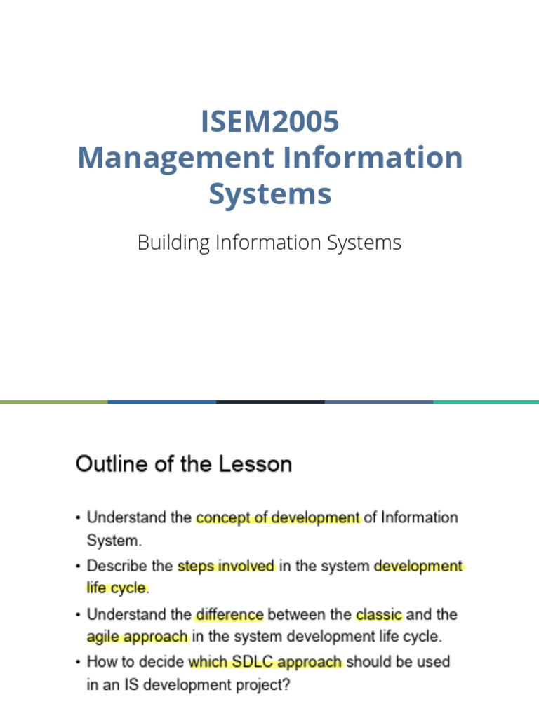 10 Building Information System | PDF | Scrum (Software Development) | Agile Software Development