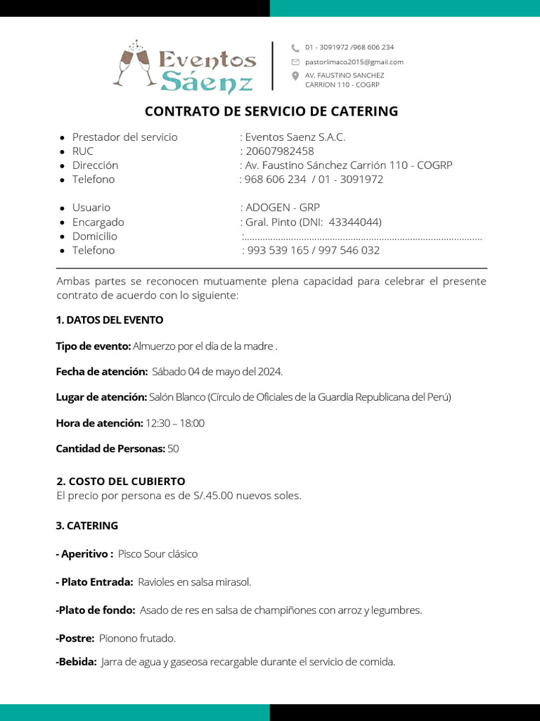 Contrato Adogen GRP | PDF