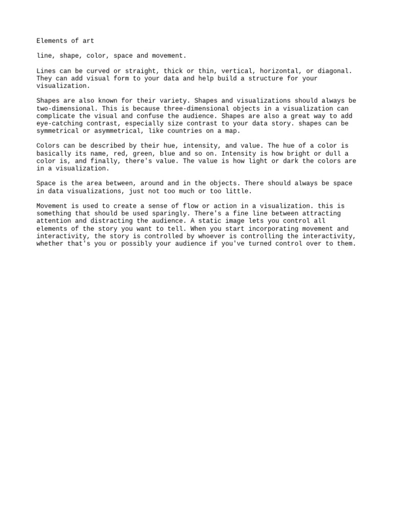 Elements of Art | PDF