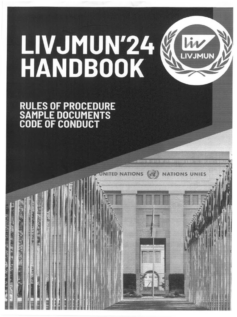 LİV JMUN Study Guides | PDF