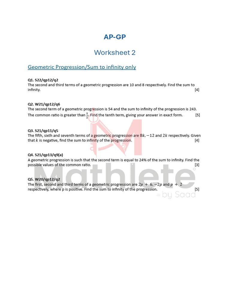 APGP worksheet 2 | PDF