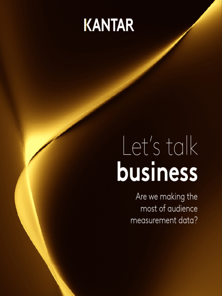 Kantar Lets Talk Business October 2020 | PDF | Video On Demand | Advertising