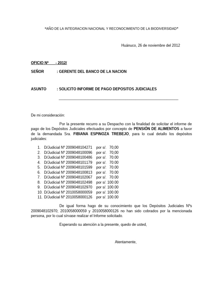 Oficio | PDF