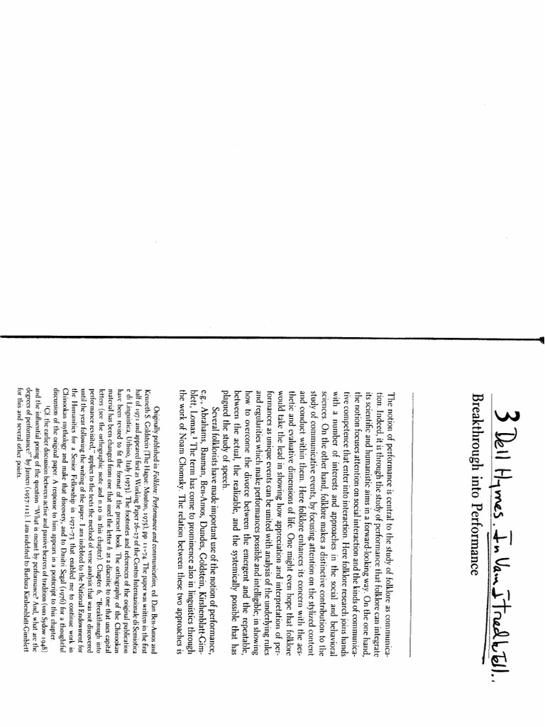 Breakthrough Into Performance | PDF