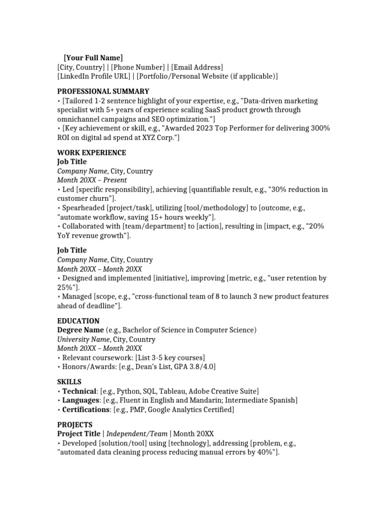 Simple Resume | PDF