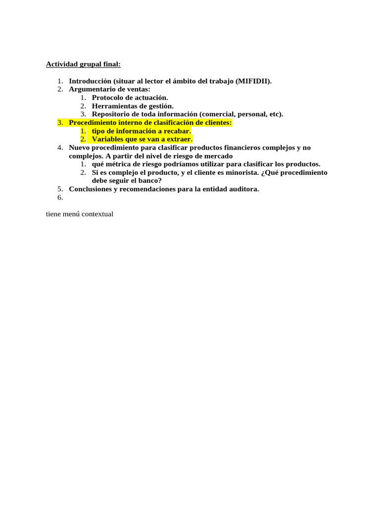 Actividad Grupal Final | PDF