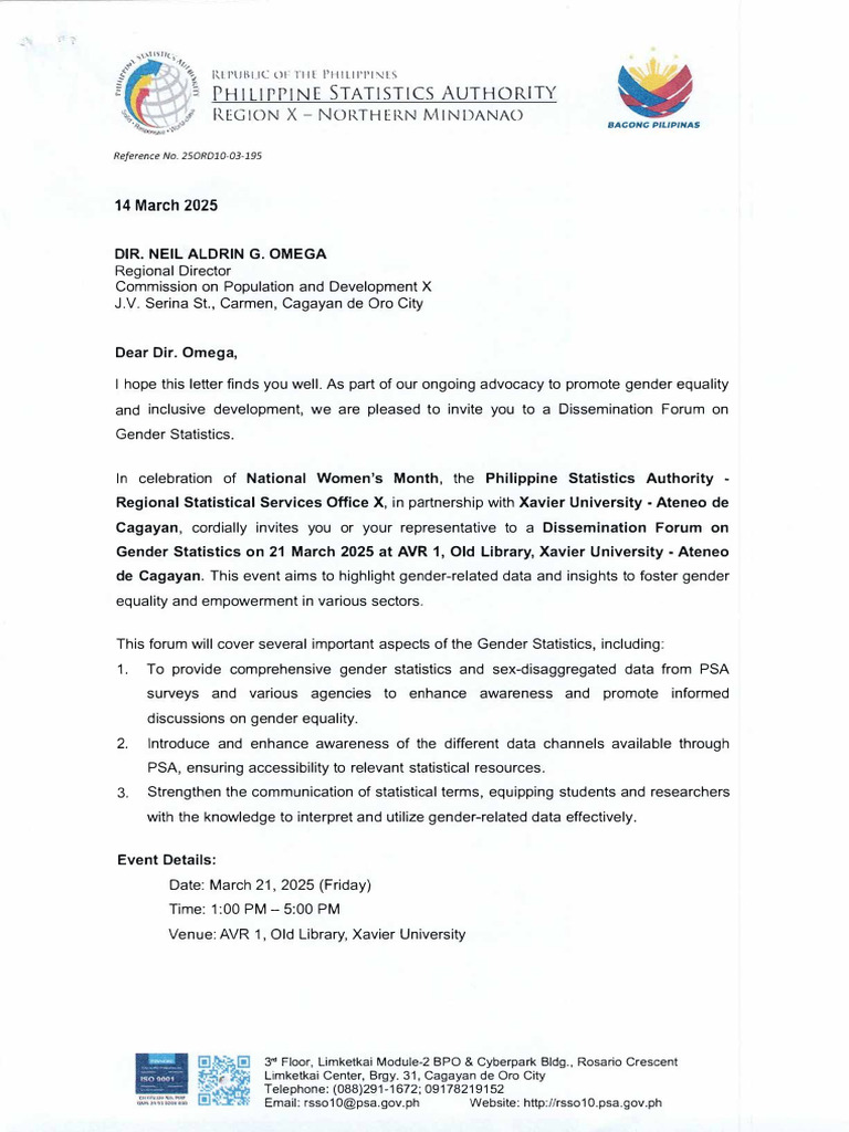 CPD Invitation Letter | PDF