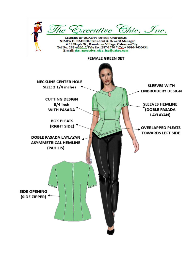 Psa Female Designs - Final Edited | PDF