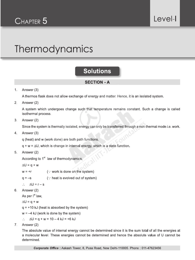 CLS MED 24 25 XI Che Package 3 Level 1 Chapter 5 | PDF