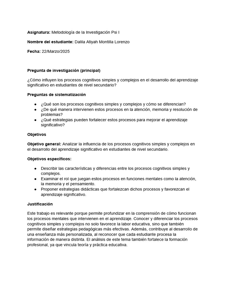 Metodologia de La Inv Psi I 3 | PDF