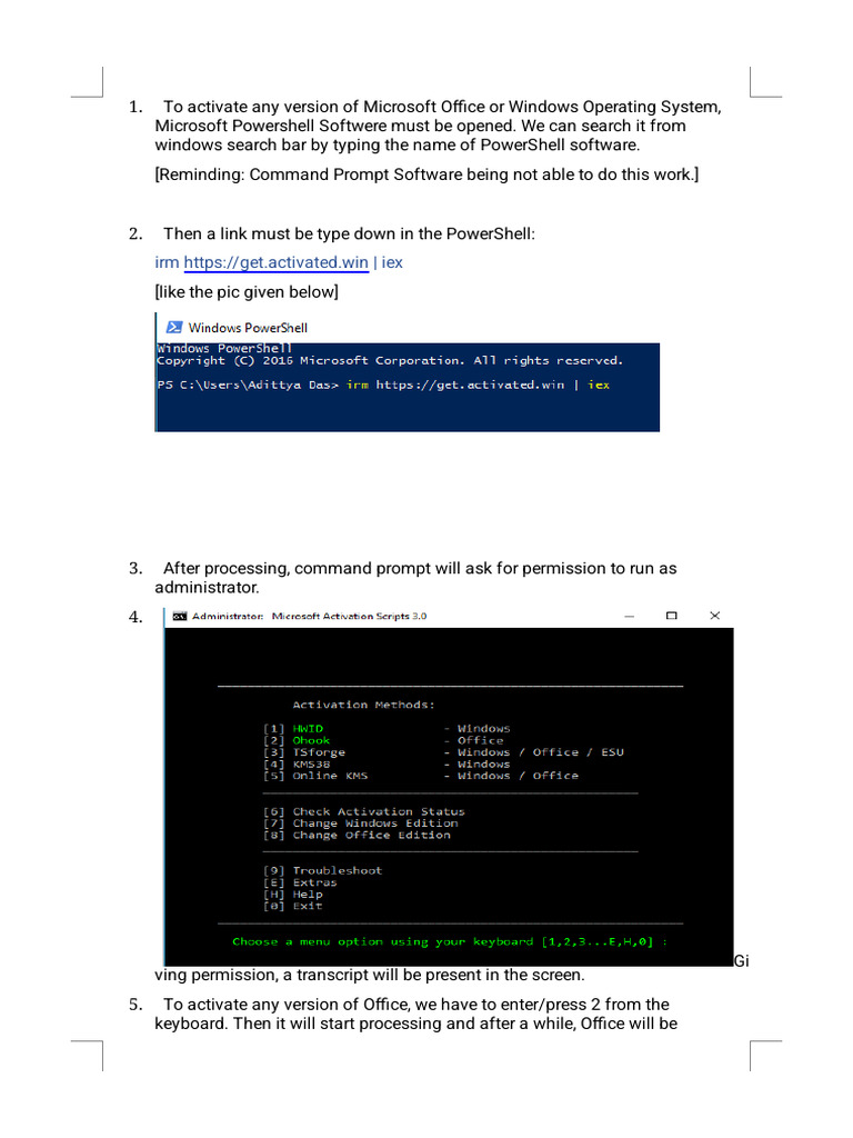 Microsoft Activation | PDF