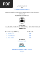 Project Completion Report (Template) | PDF