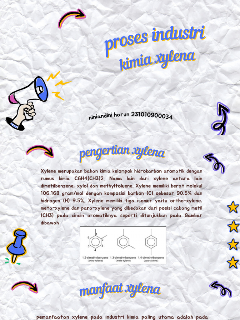 Niniandini harun_231010900034_PPT PIK XYLENA | PDF