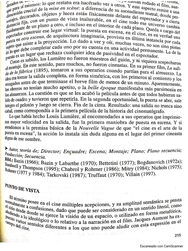 Punto de Vista - Secuencia - Clase 3 | PDF