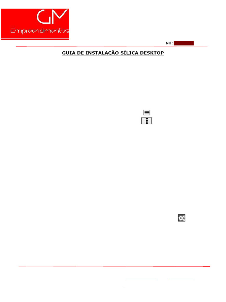 Guia de Instalação Silica Desktop Suite | PDF