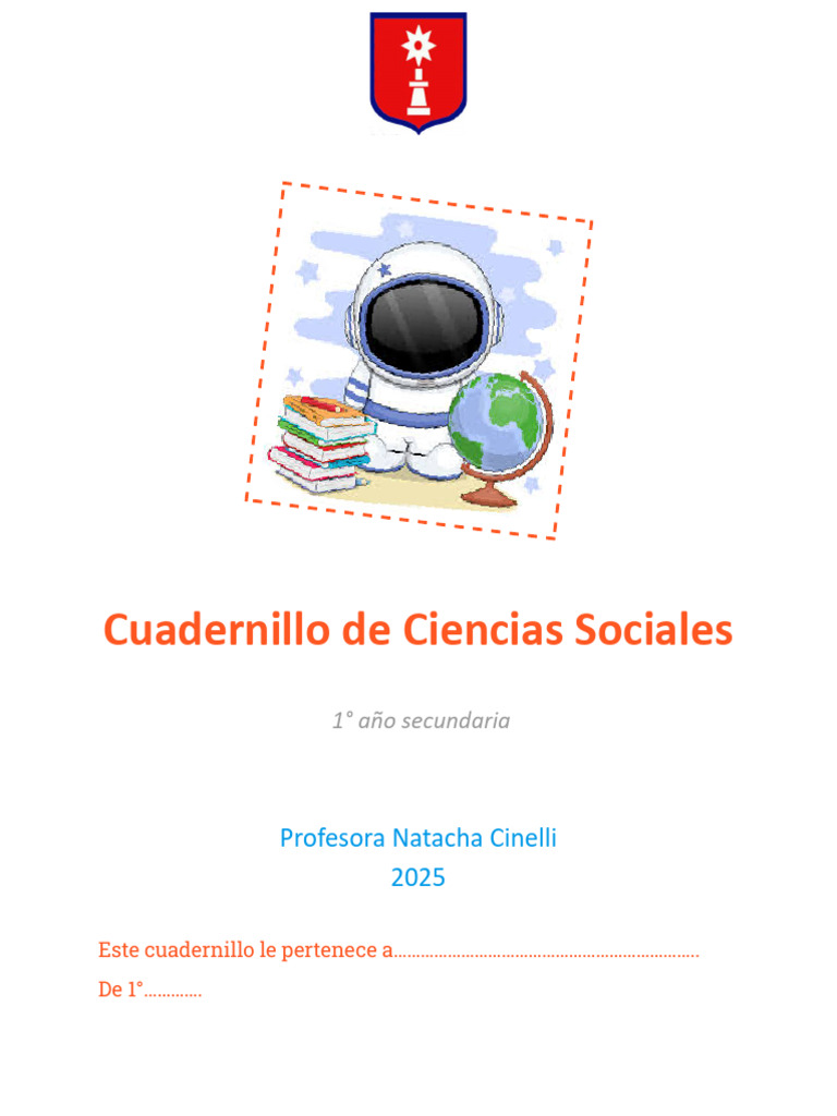 01-Cuadernillo Cs Sociales Natacha | PDF | Jesús | Sociedad
