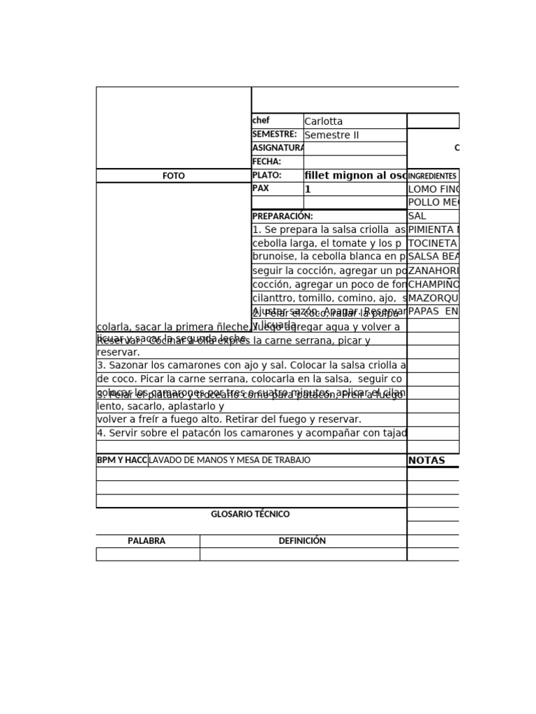 Matrinomio Jean Paul | PDF | Cocinando | Salsa