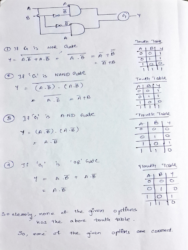 Logic Gate | PDF