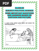 Cartoon Based Questions of Class 12 TH Political Science | PDF | Indian ...
