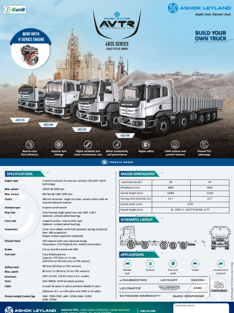 AL 4825 H Series 6 Cylinder | PDF