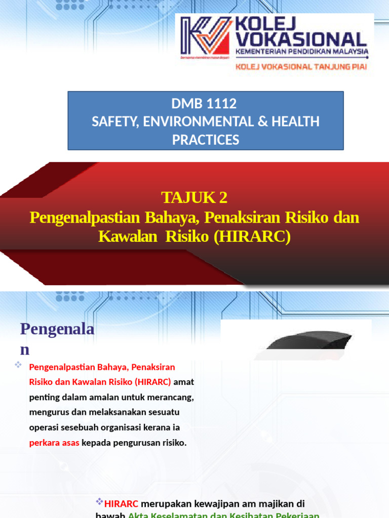 Dmb 1112 Chapter 2.0 Pengenalan Hirarc | PDF
