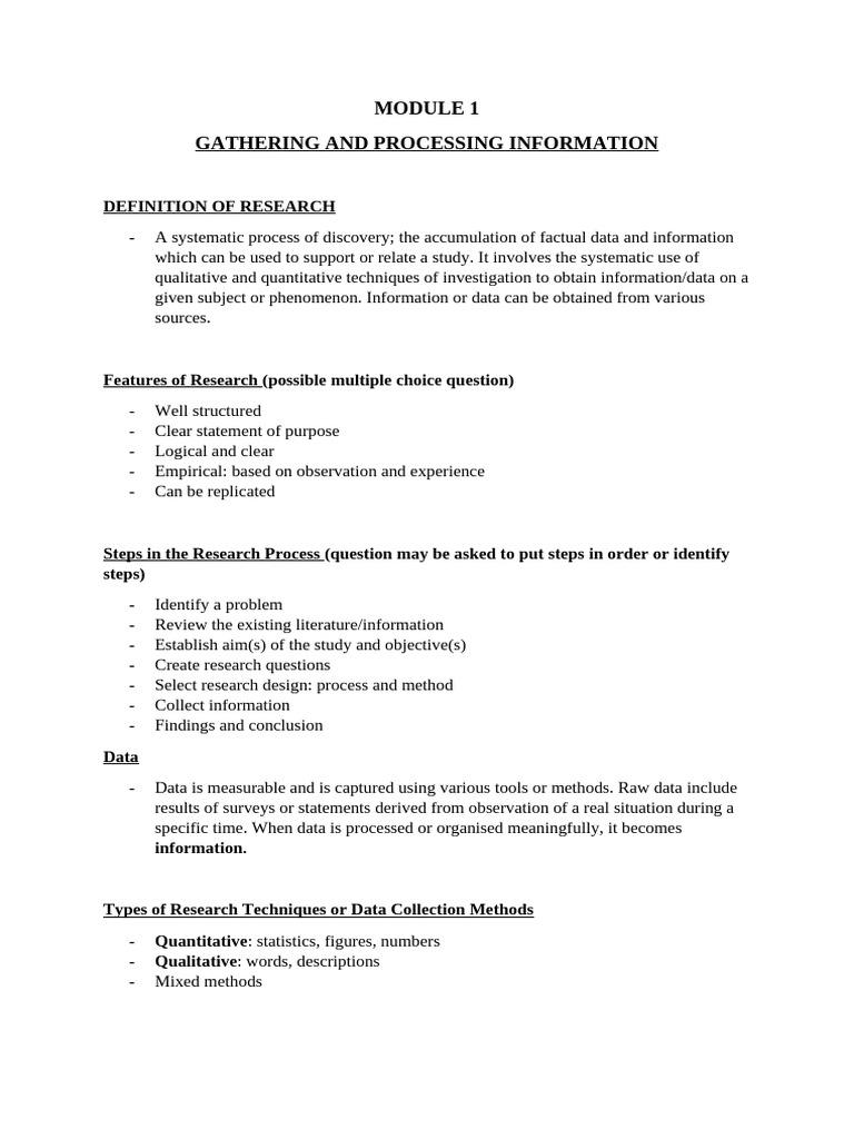 Communication Studies Module 1 | PDF | Quantitative Research | Narration