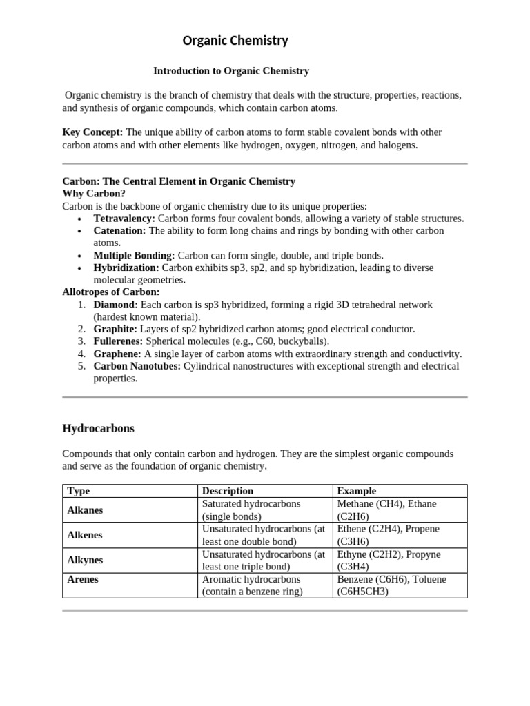 Intro Organic Chemistry | PDF | Isomer | Carbon